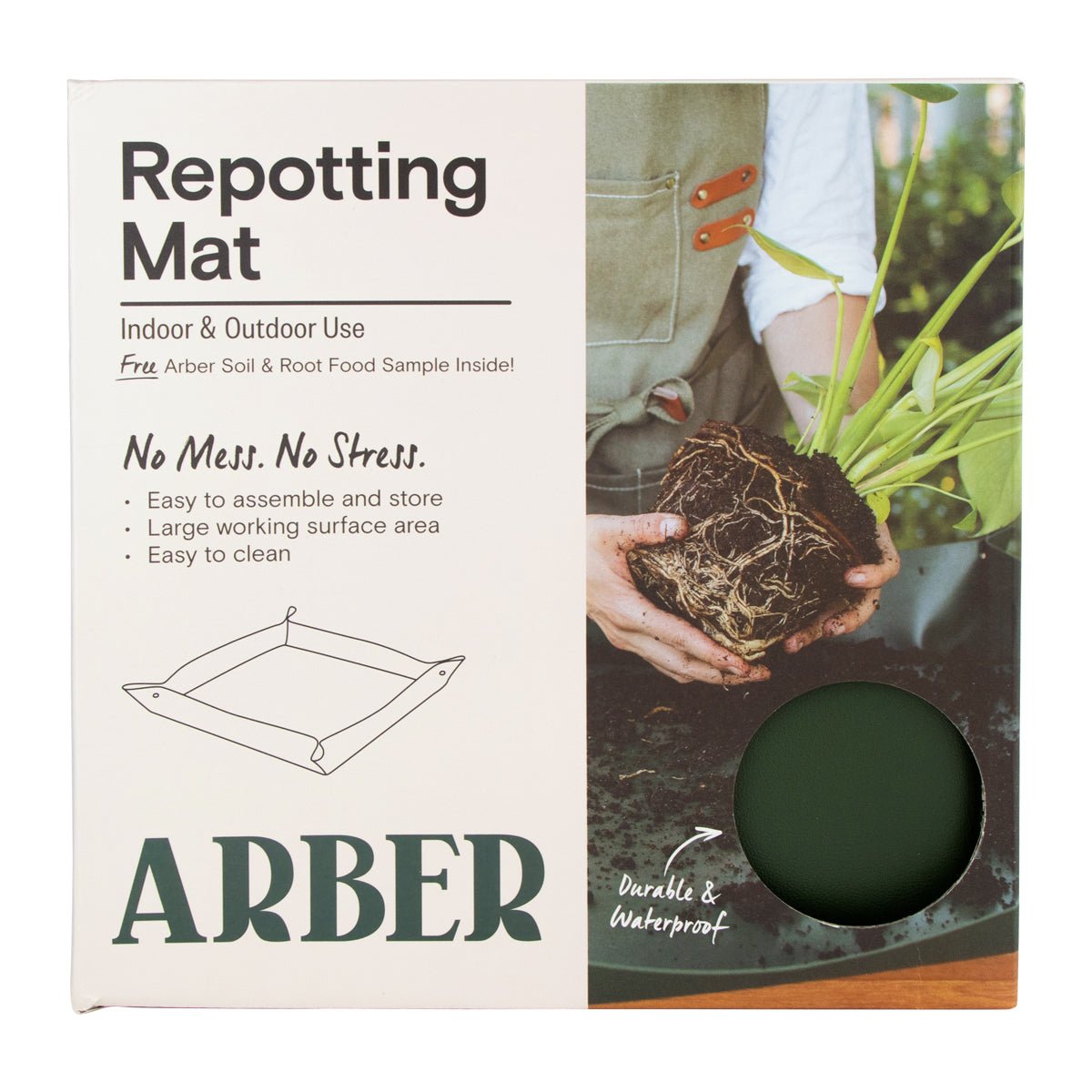 Arber Repotting Mat – Mess-Free, Durable, Eco-Friendly Plant Care Mat ...
