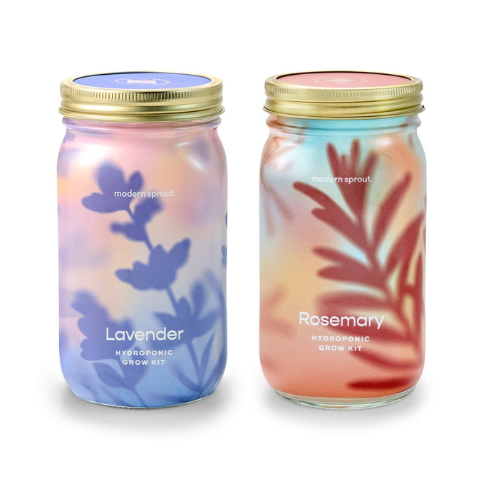 Garden Jars – Organic Herb Growing Kit | Indoor Hydroponic Jar – Ed's ...