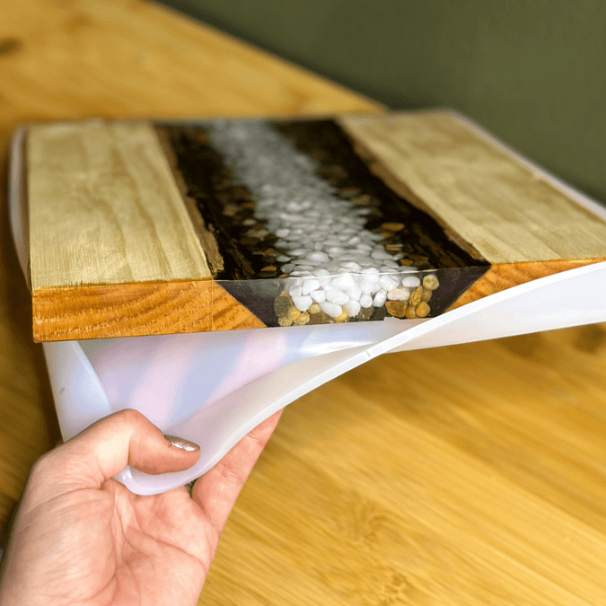 Resin River Plank Kit – DIY Craft for Tranquil Decor – Ed's Plant Shop