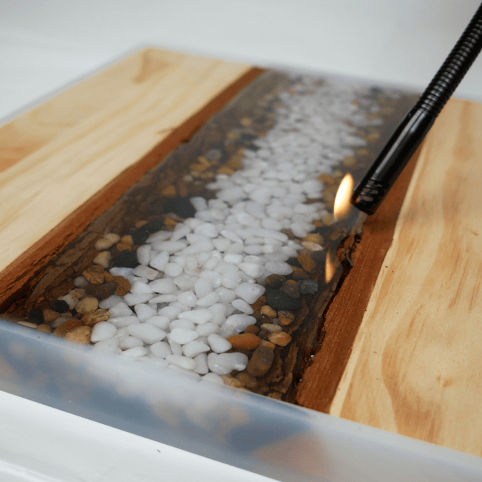 Resin River Plank Kit – DIY Craft for Tranquil Decor – Ed's Plant Shop
